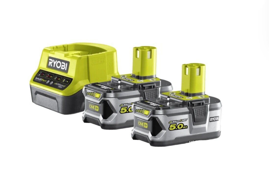 Аккумулятор с зарядным устройством Ryobi RC18120-250 ONE+ 5133003364 (18В/5.0 а*ч + 18В)