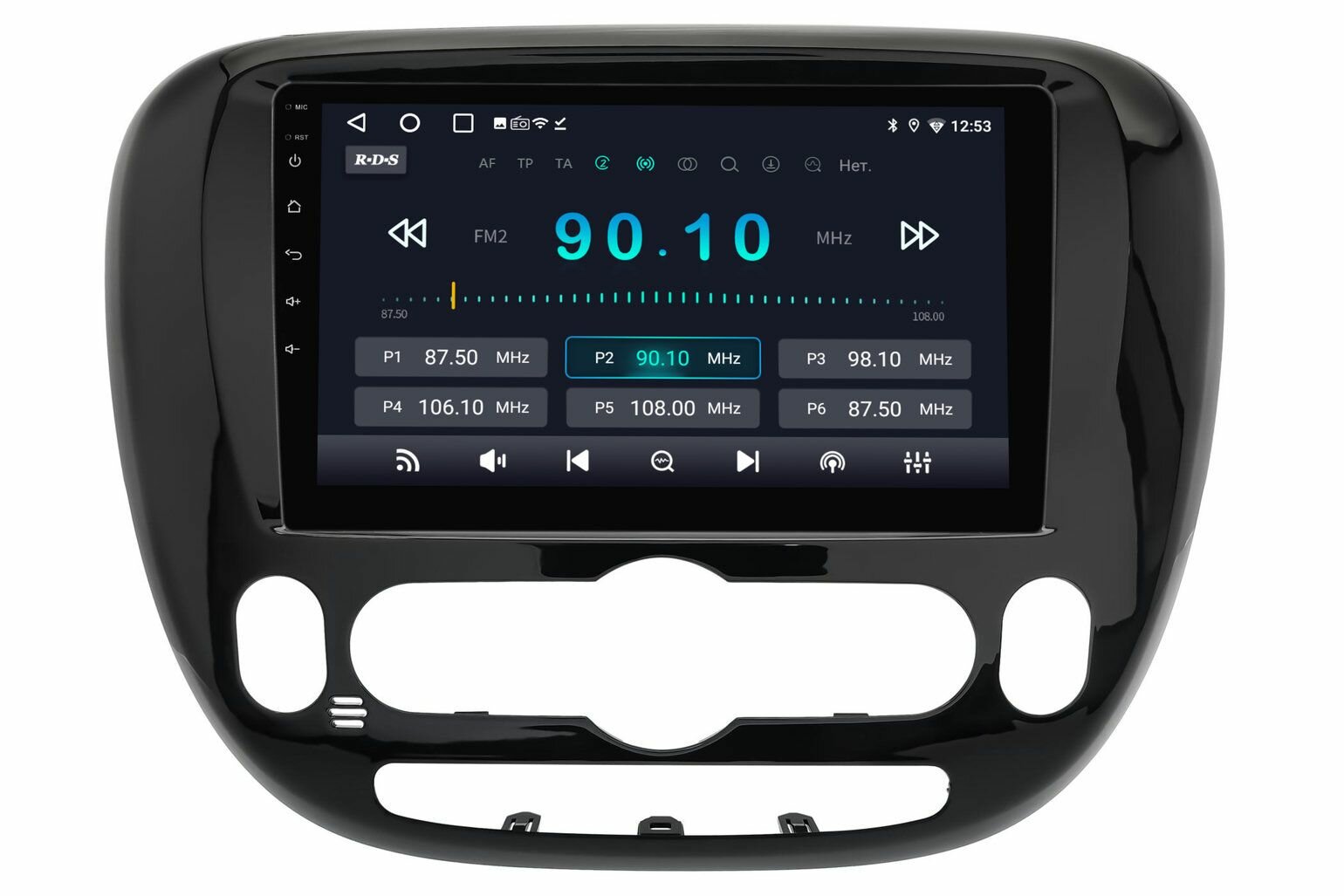 Магнитола Kia Soul 2016 - 2019 9 дюймов, 2/64GB, 4 ядра, Wi-Fi, Android 9 / Wide Media