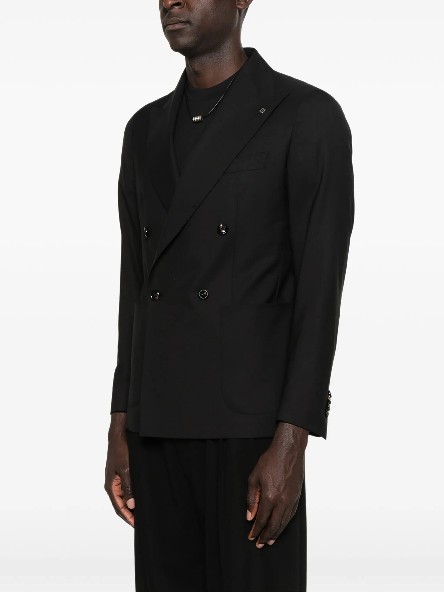 Куртка Tagliatore Double-breasted peak-lapel jacket, размер 48 — фото 1