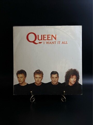 LP Queen – I Want It All. Виниловая пластинка 12 дюймов. England 1989 год
