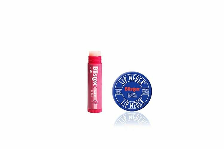 Бальзам для губ унисекс BLISTEX, Berry-Scented Lip Balm+Small Blue Can