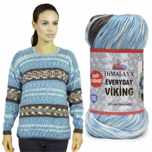 Пряжа Himalaya Everyday Viking 70521 (5 мотков по 100г/250м)