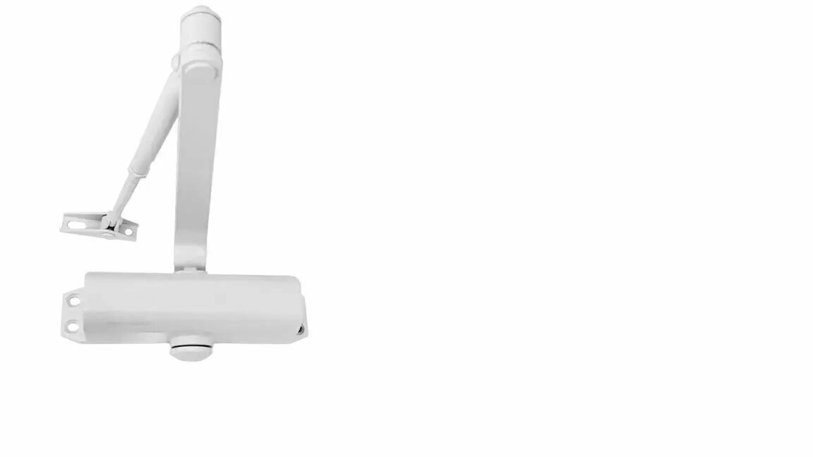 Доводчик дверной DC103 EN2/3/4 белый, ABLOY, с рычажной тягой