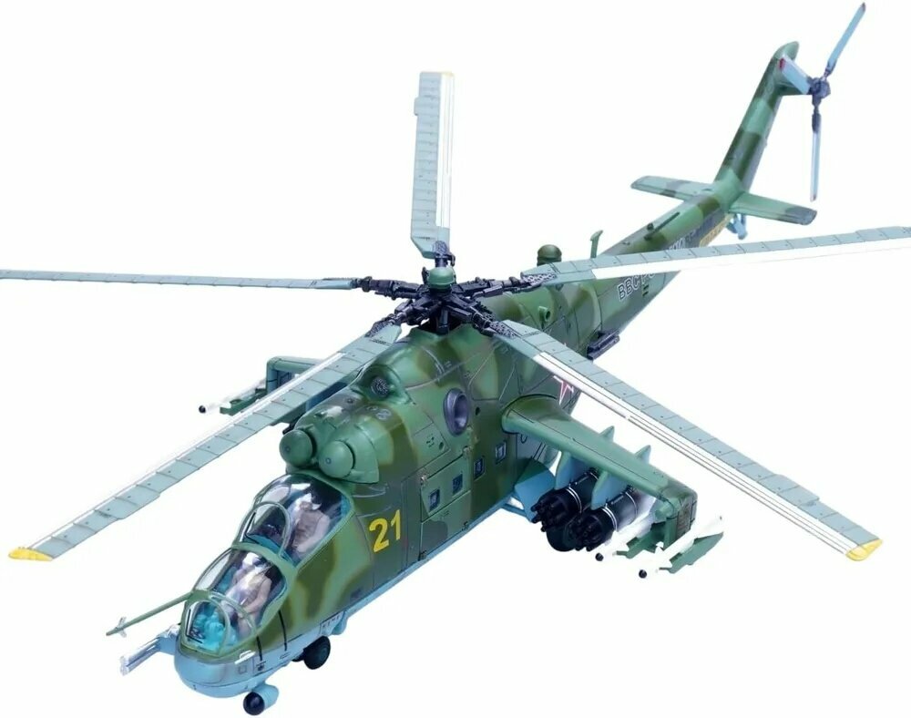 Panzerkampf 14005PH Mi-24 Helicopter Russian Aerospace Forces in Syria Dicast Model новая в наличии