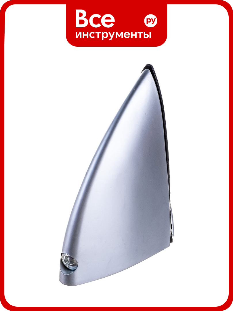 Полкодержатель JET Большой 304 декоративный, замак, хром матовый PM304Z.072CM99, для полок из любых материалов