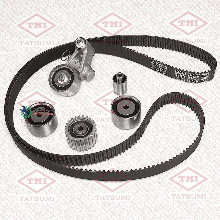 TATSUMI TFE1046 р/к ГРМ! ремень ГРМ 281 зуб, 30mm + 5 роликов\ Subaru Impreza/Forester/Legacy 98>