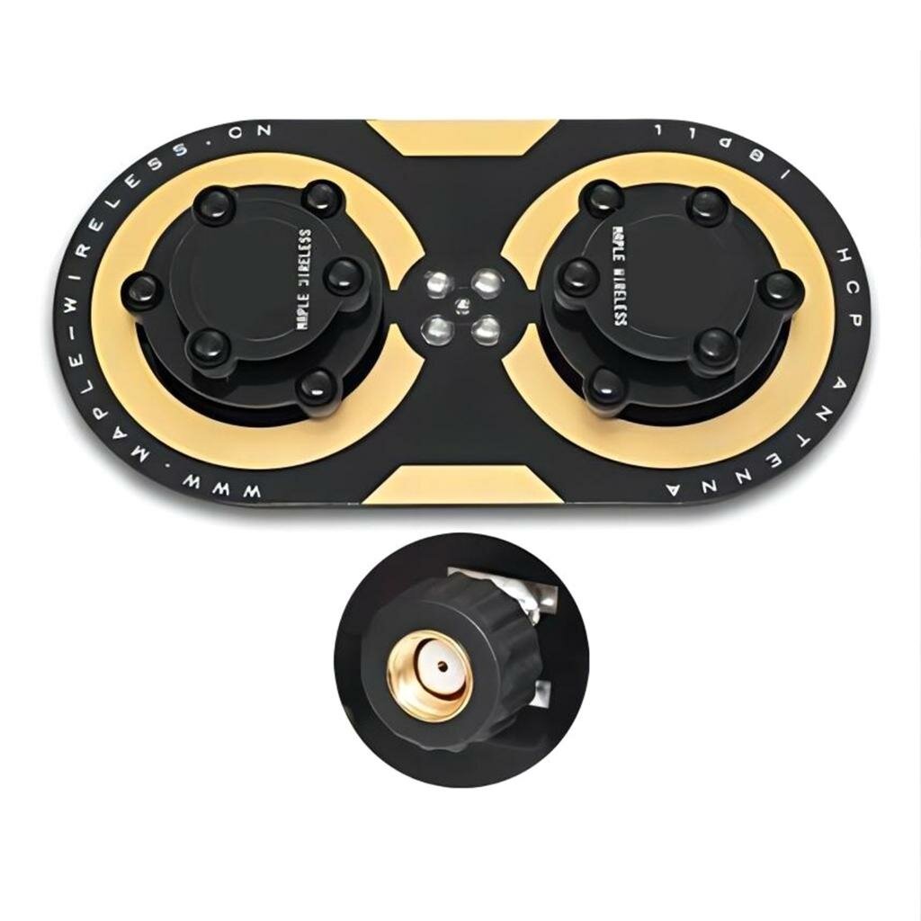 Антенна FPV 5,8 ГГц, 11 дБи, круговая поляризация, Внутреннее отверстие SMA