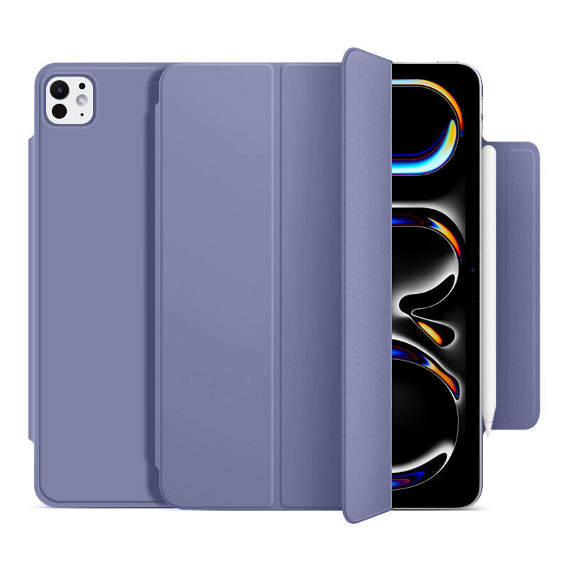 Чехол магнитный Folio для iPad Pro 13 (M4 2024, M5 2025), трансформируется в подставку