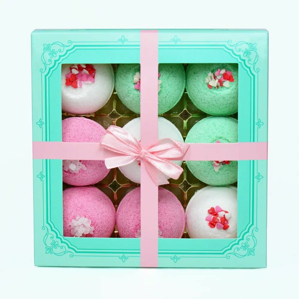Laboratory Katrin Набор бурлящих шаров "Candy bath bar" Merci beaucoup, 360 г