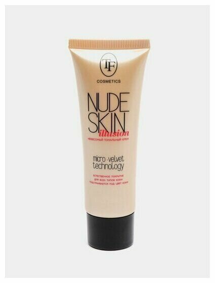 TRIUMPH Тональный крем Nude Skin illusion, 40 мл, тон 103 Светло-бежевый