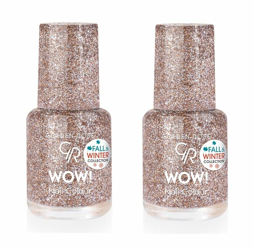 Golden Rose Лак для ногтей WOW! Fall and winter, тон 302, 2 шт