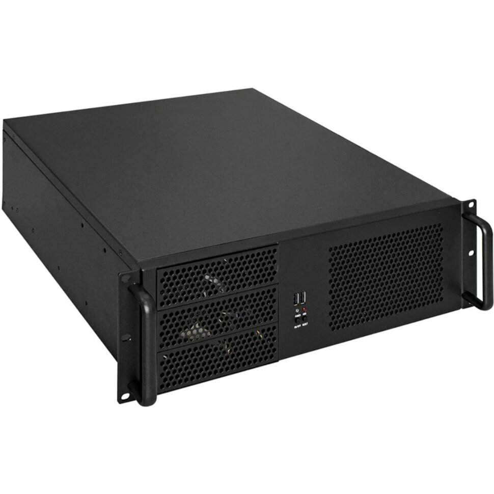 Корпус ExeGate Pro 3U390-08 (19, 3U, 390, без БП, USB) (EX264270RUS), 1930090