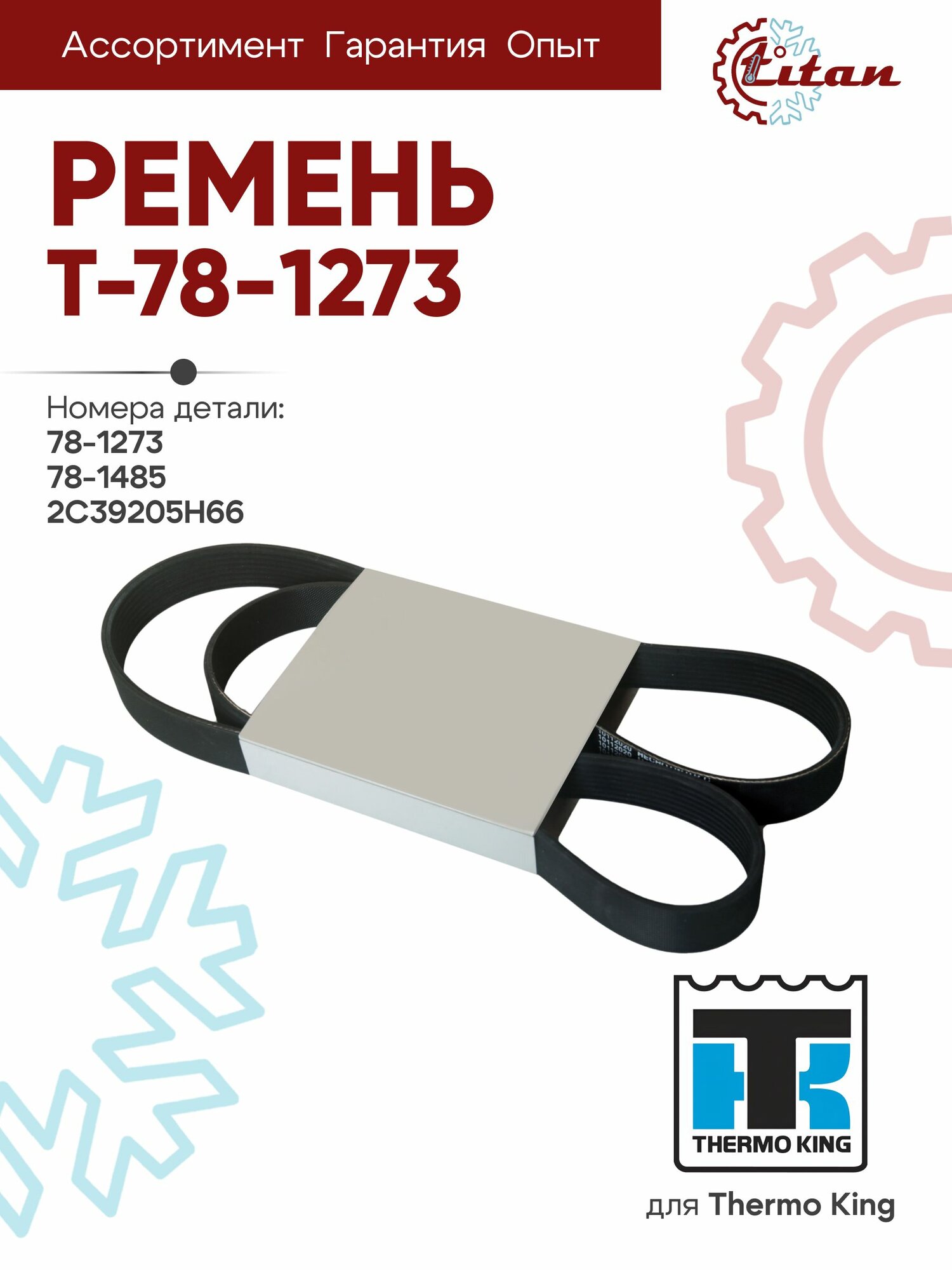 Ремень T-78-1273 TITAN