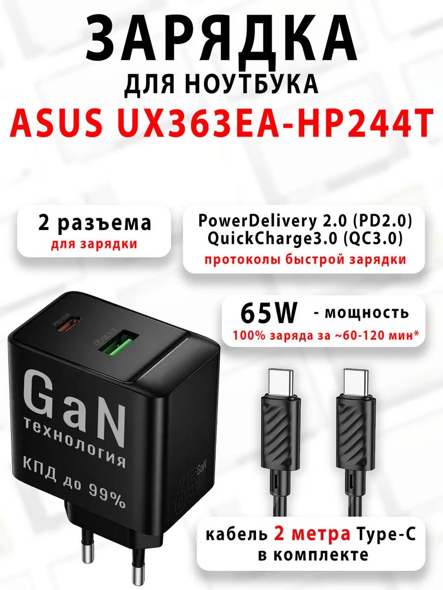 Зарядка для ноутбука ASUS UX363EA-HP244T