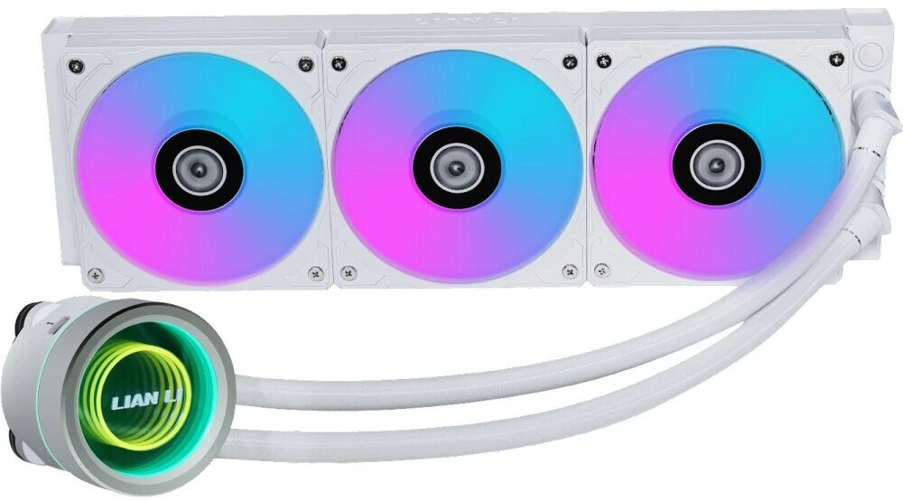Водяное охлаждение Lian Li GA II Trinity 360 ARGB White G89. GA2T36W. R0