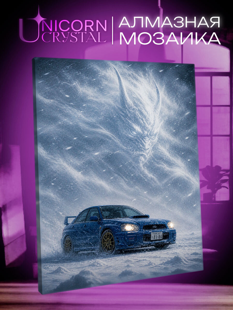 Алмазная мозаика Subaru WRX STI Blobeye
