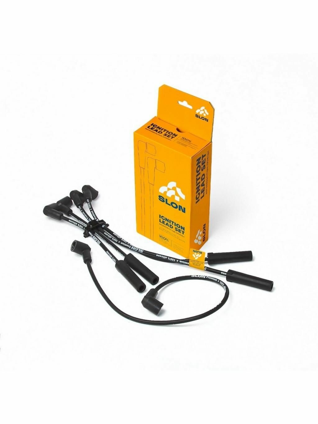Жгут высоковольтных проводов SLON 21213-3707080 c проводом катушки зажигания Lada 4х4 Niva 93-06