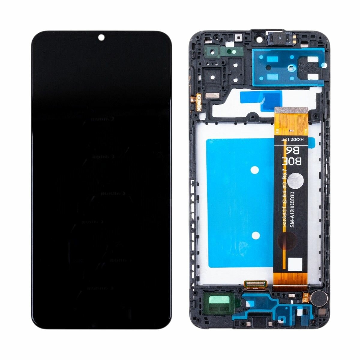 Дисплей для Samsung Galaxy A13 (A135F/A137F) модуль с рамкой Черный - Original, Ref. (SP)