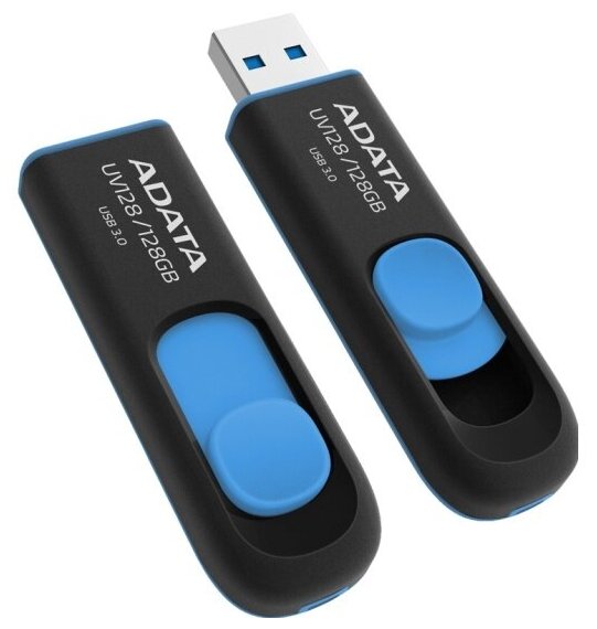 USB флешка Adata 128Gb UV128 blue USB 3.2 Gen 1