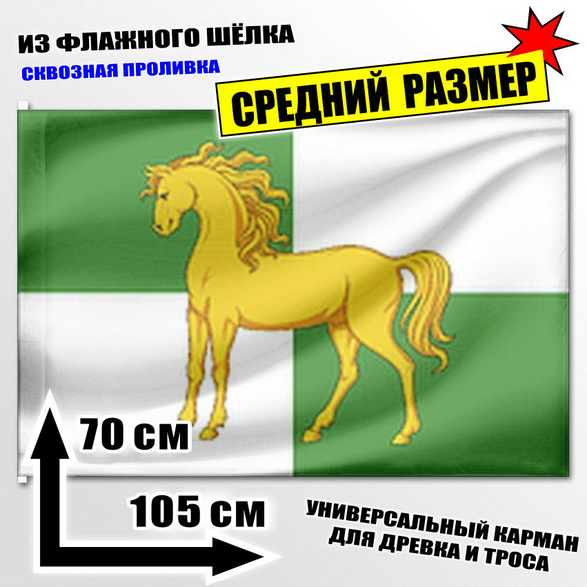 Флаг средний Починковского района 105x70 см
