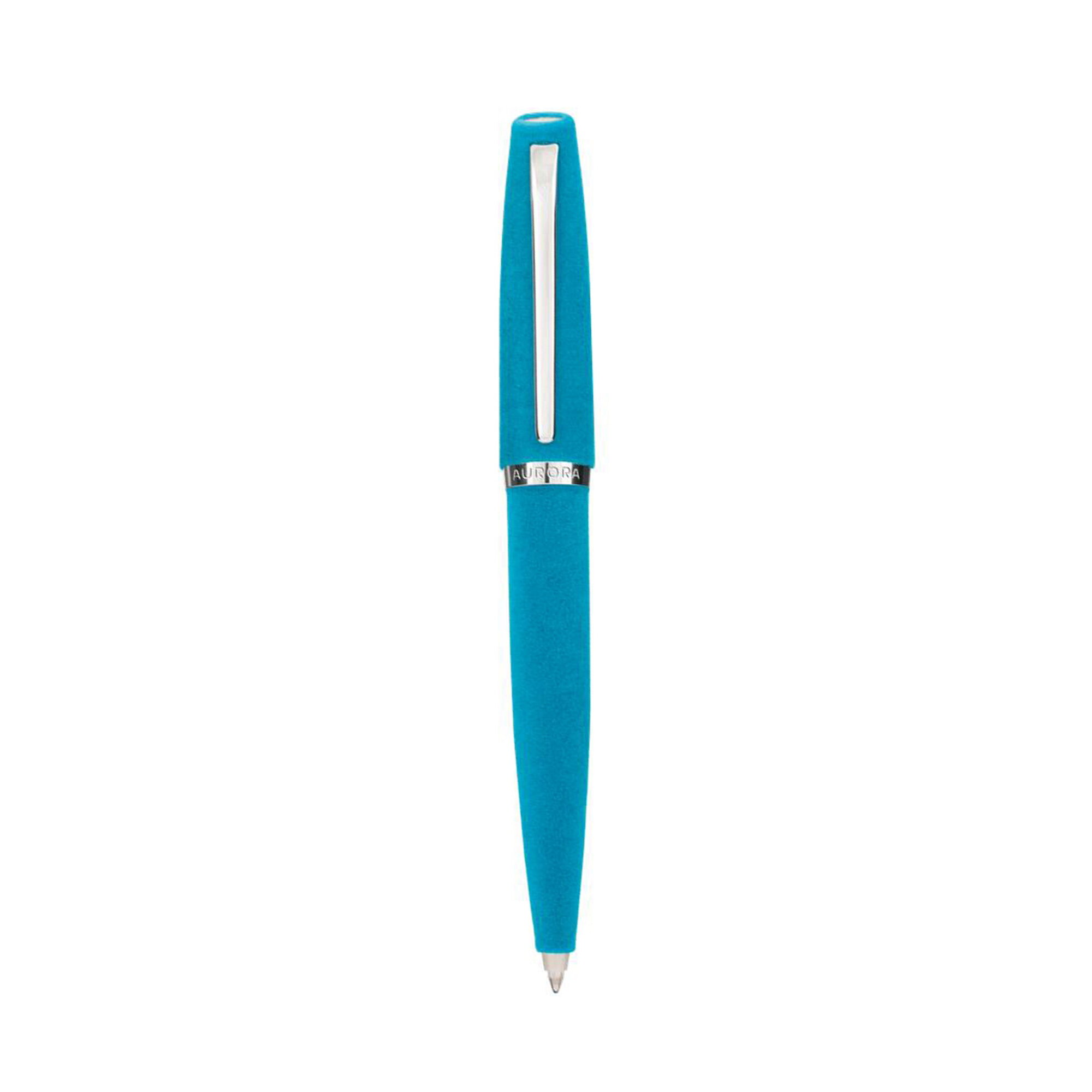 Шариковая ручка Aurora Style Velvet Turquoise CT, в подарочной коробке E41-T