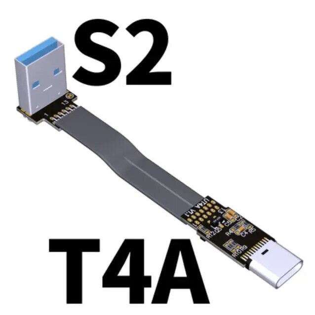 Кабель ADT-Link USB 3.0 Type-C, 5CM, S2-T4A