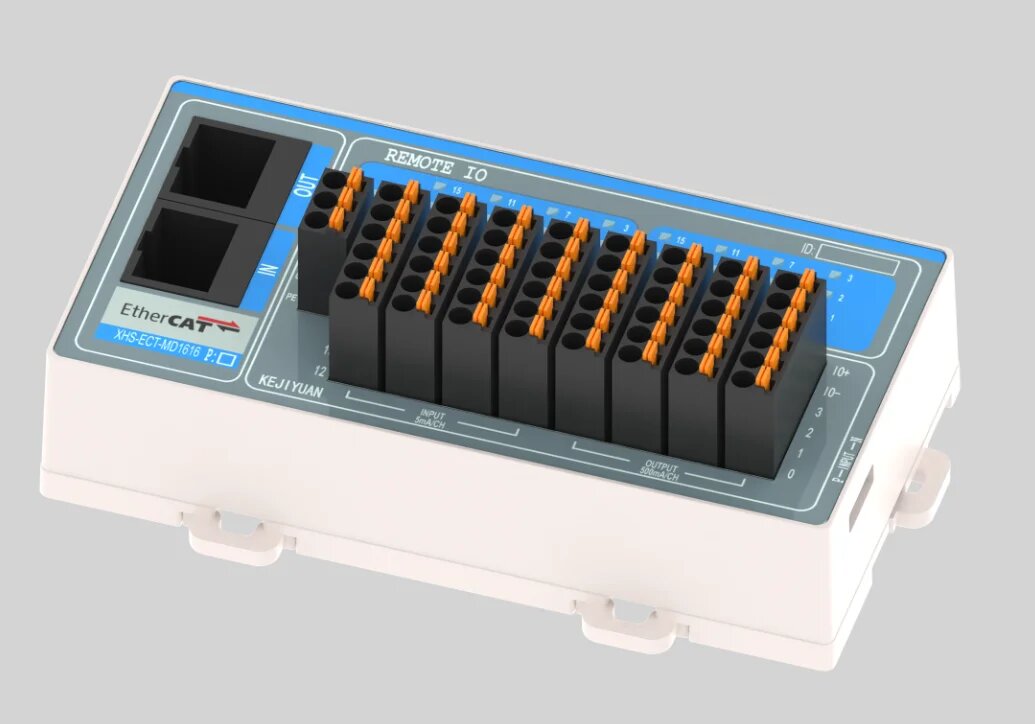 Распределённый сетевой коммутатор ETHERCAT 16 in