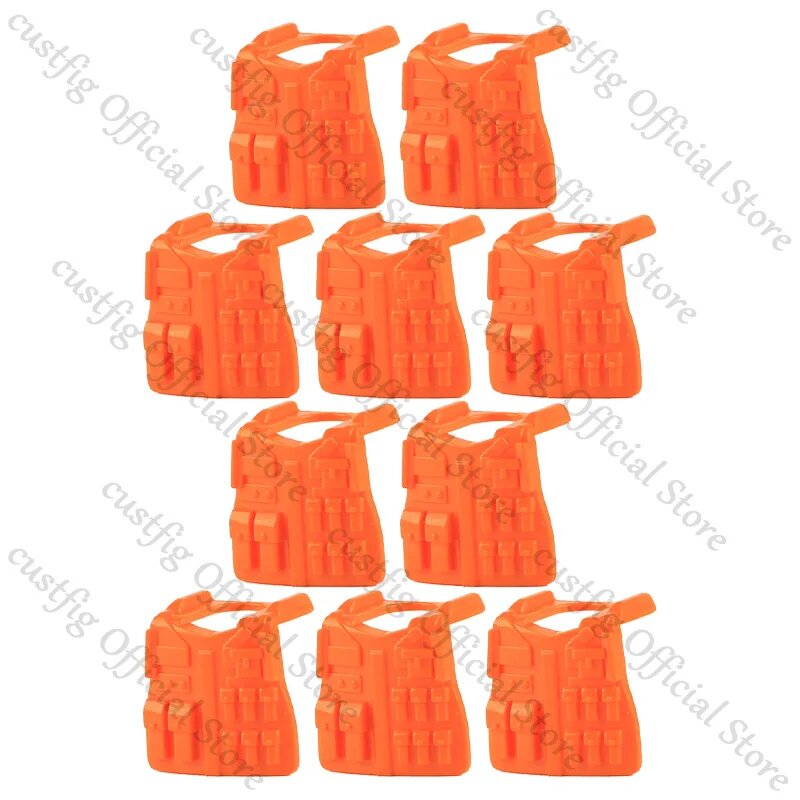 Тактические фигурки солдата из пластика custfig Оранжевый, B32-33-1-10PCS
