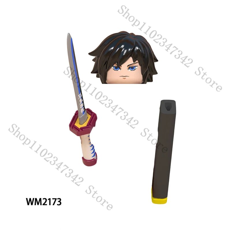 Конструктор Potdemiel Мини-фигурки Demon Slayer WM2171-2178 WM2173