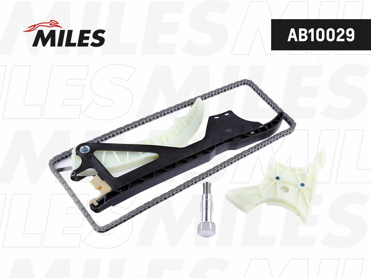 Комплект цепи ГРМ BMW N52 05- без звездочек, MILES AB10029