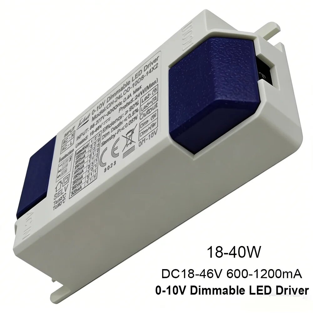 LED-драйвер диммируемый TiaoChongYi 18-40W, DC18-46V 300mA