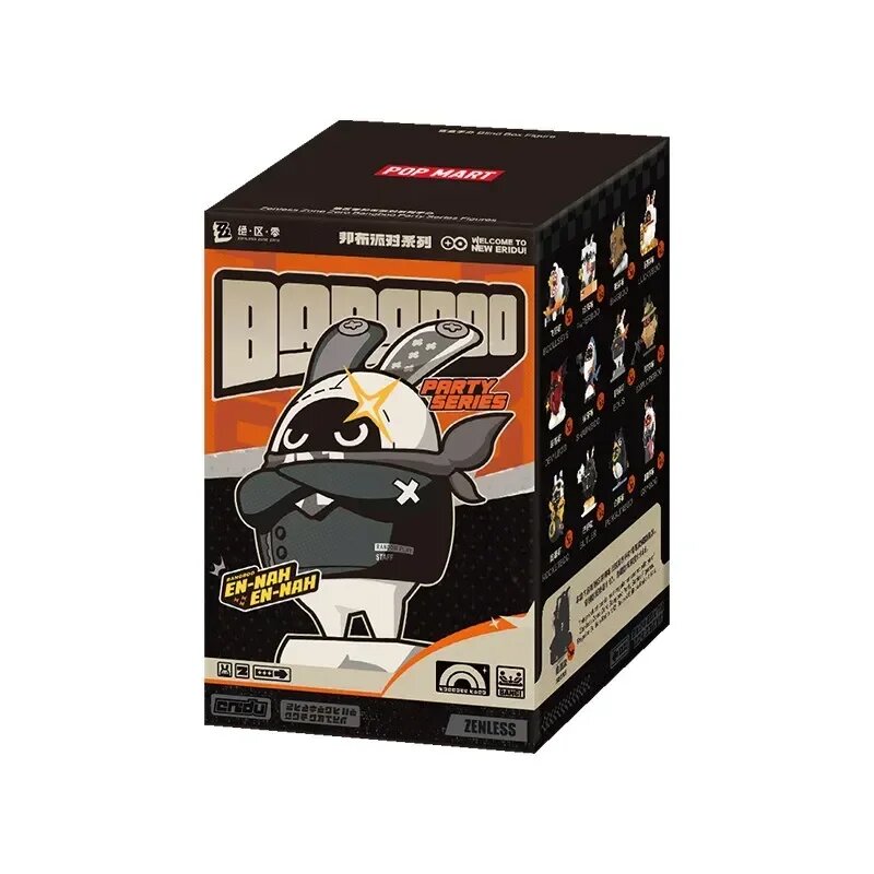POP MART Bonmu Party Series, Черный, 1 Blind Box