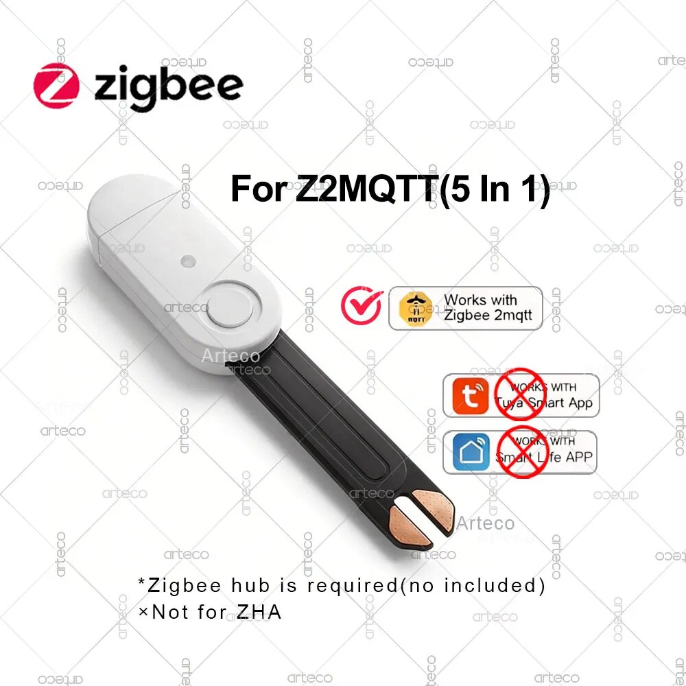 Многофункциональный датчик почвы Zigbee 5-в-1 5 In 1 For Z2MQTT