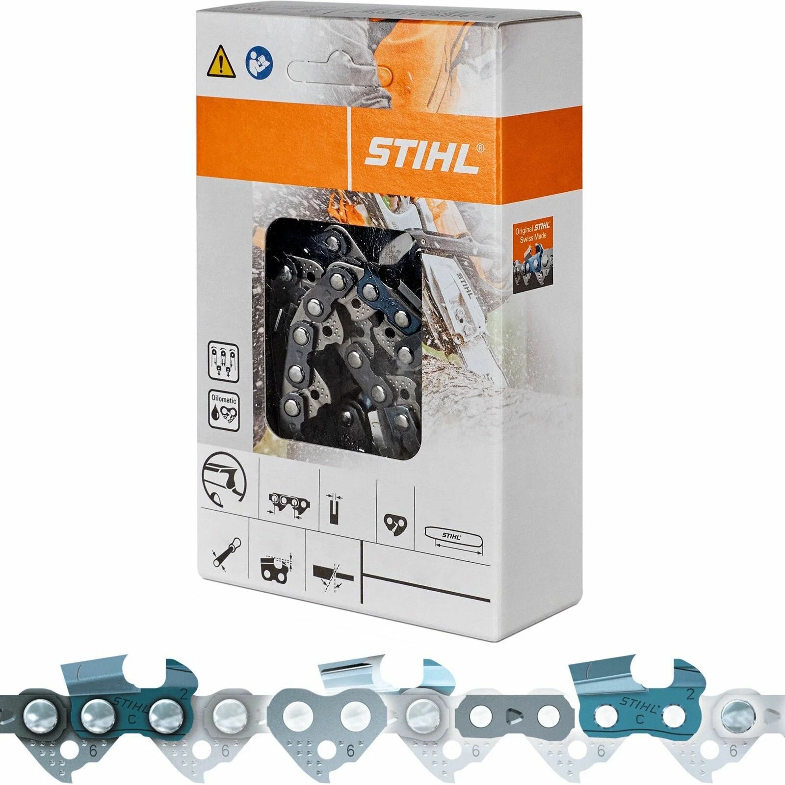 Цепь STIHL Picco Micro 1/4 - 1,1 - 56 (71 PM3) 25 см. 3670-006-0056