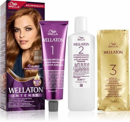 Краска для волос Wella Wellaton Intense, 7/7 deep brown