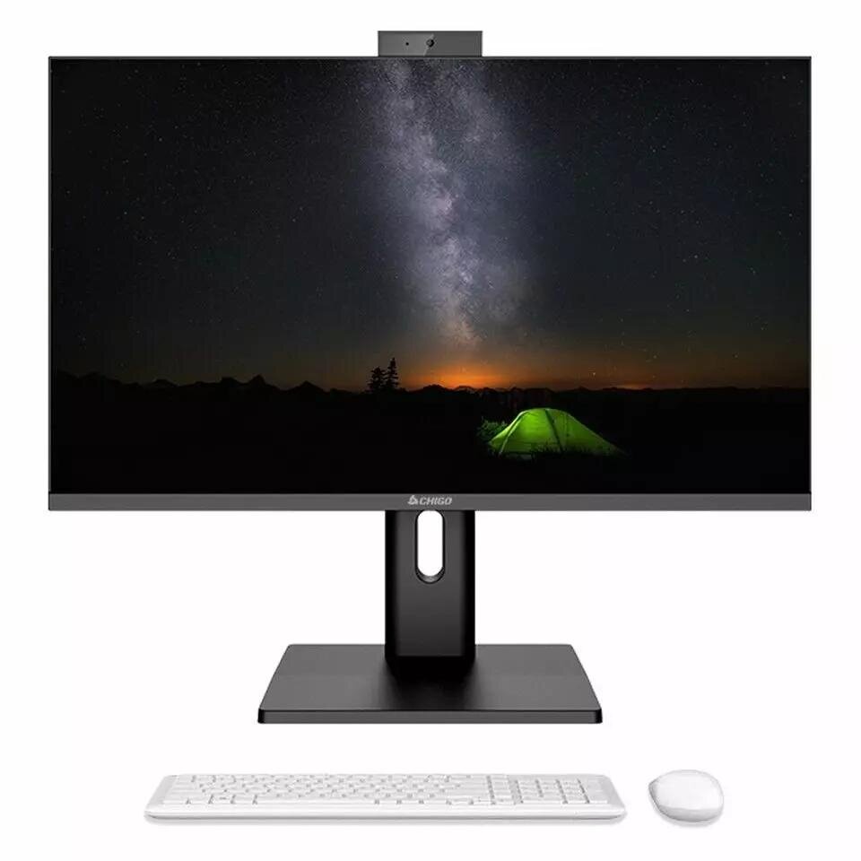 Моноблок CHIGO R2402-PRO, Gray, Intel Core i7-10750H, 16GB RAM, 512GB SSD, Windows 11 Pro, EU