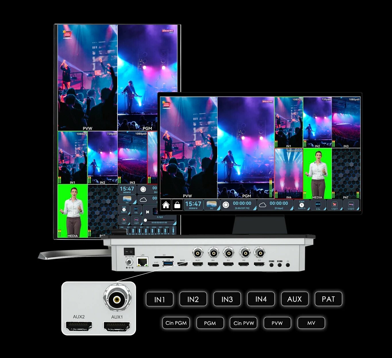 Cinetreak Mixer Plus TOUCH-S Видеокоммутатор — фото 1
