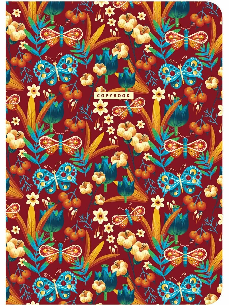 Тетрадь PATTERN, 60 листов, клетка, В5
