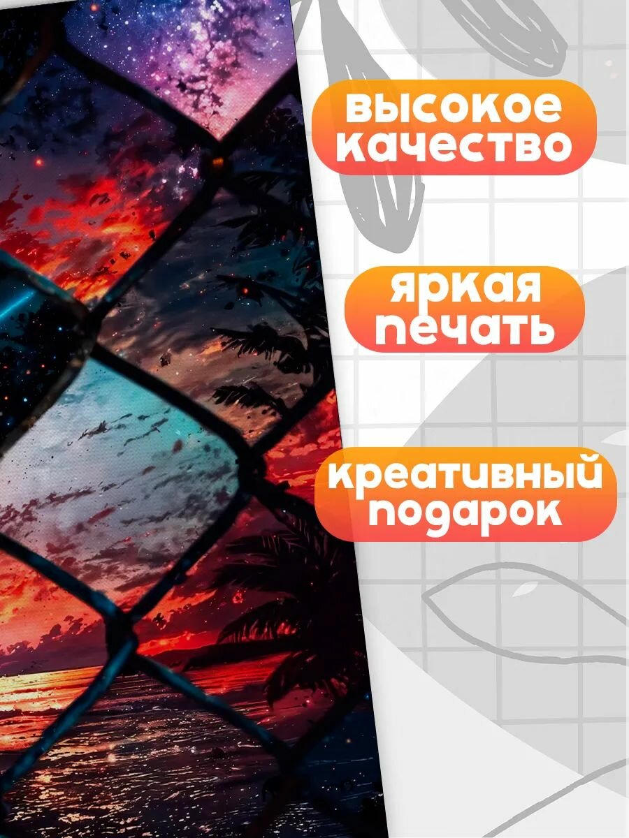 Картины на стену для интерьера, на подрамнике, 1шт, 55х38 размер. — фото 1