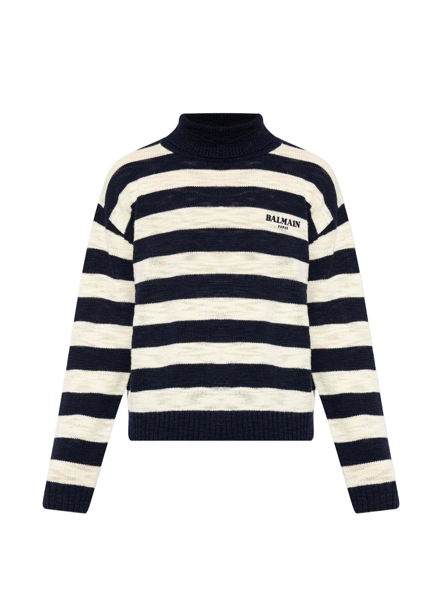 Свитер Striped logo-embroidered sweater