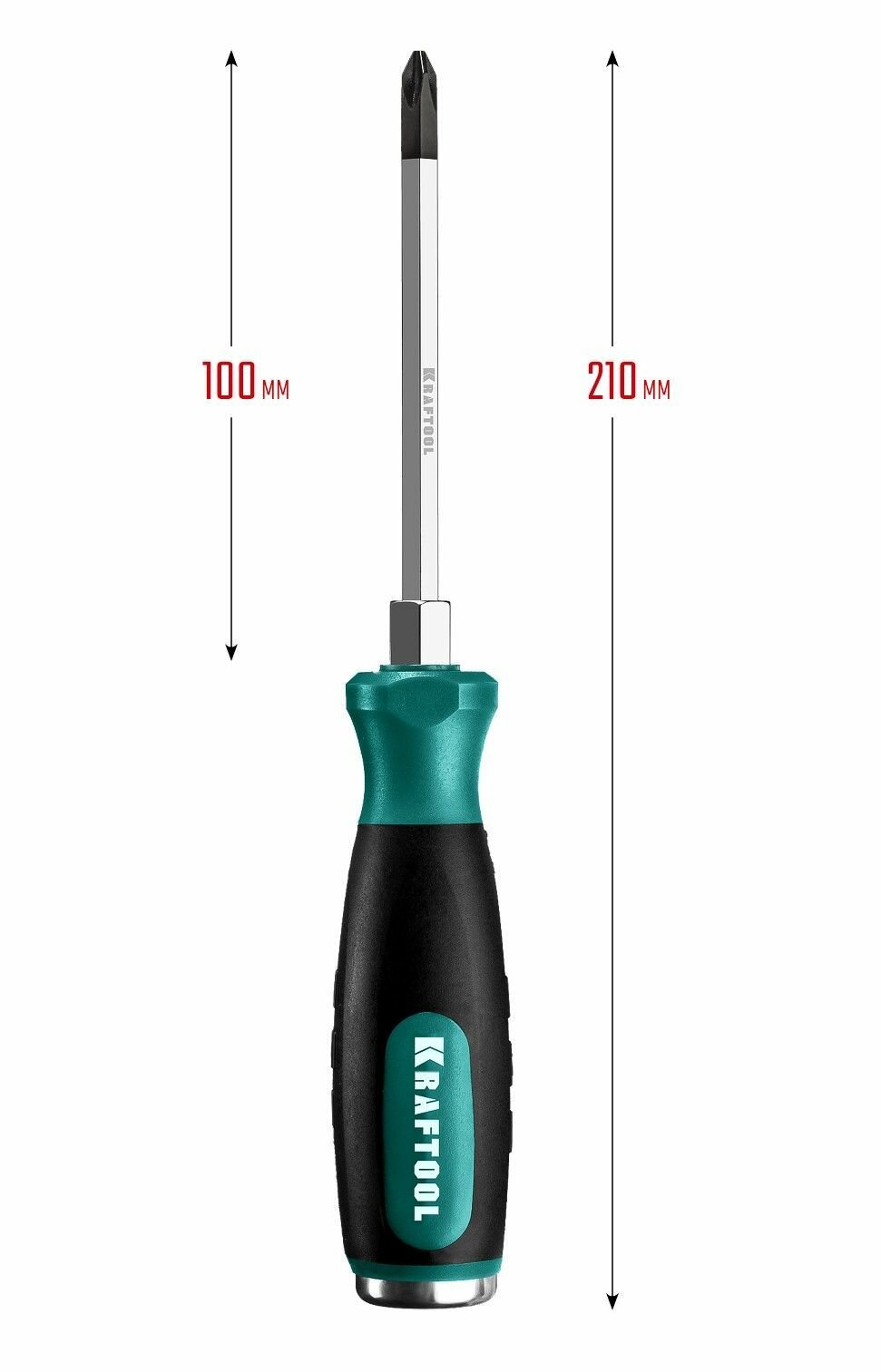 Ударная отвертка KRAFTOOL Impact PH 2 CrMo