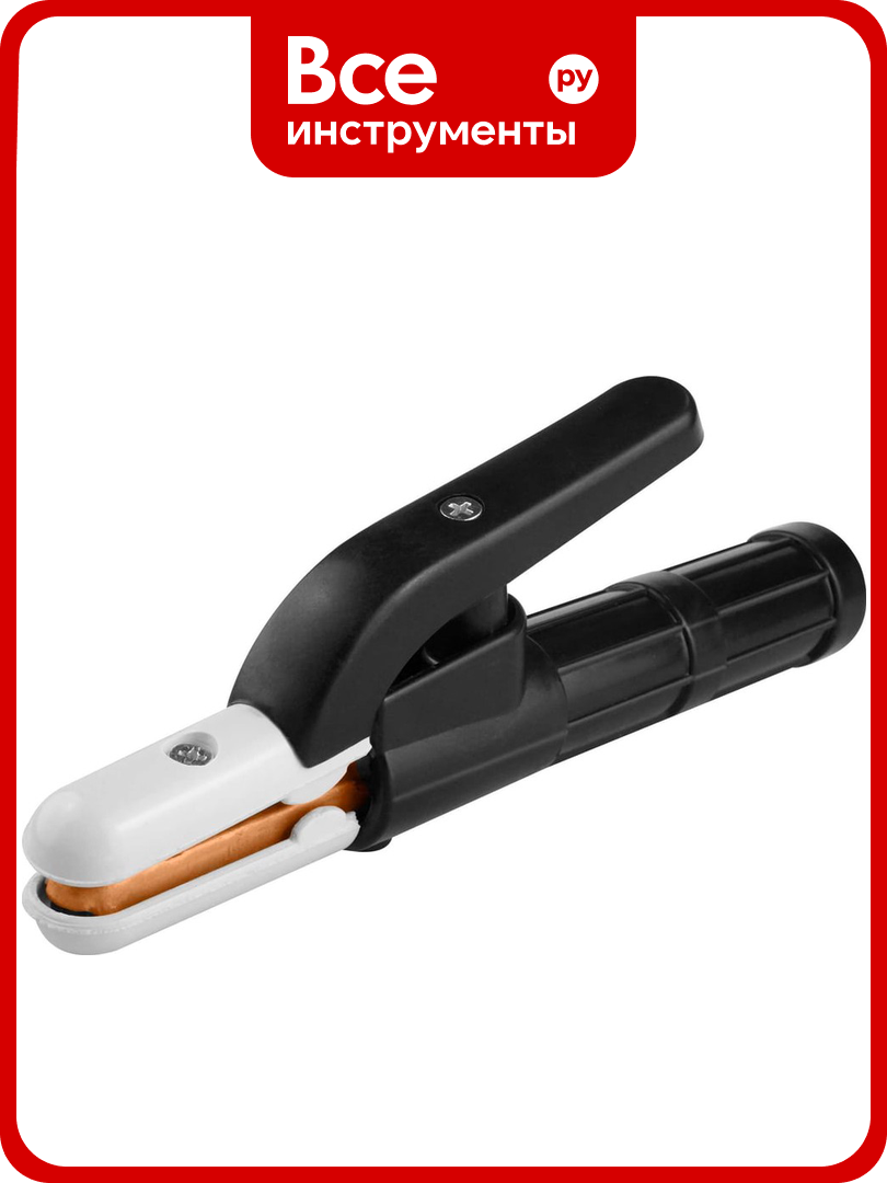 Электрододержатель 500А vertextools 0018-500, пластик, с током не более