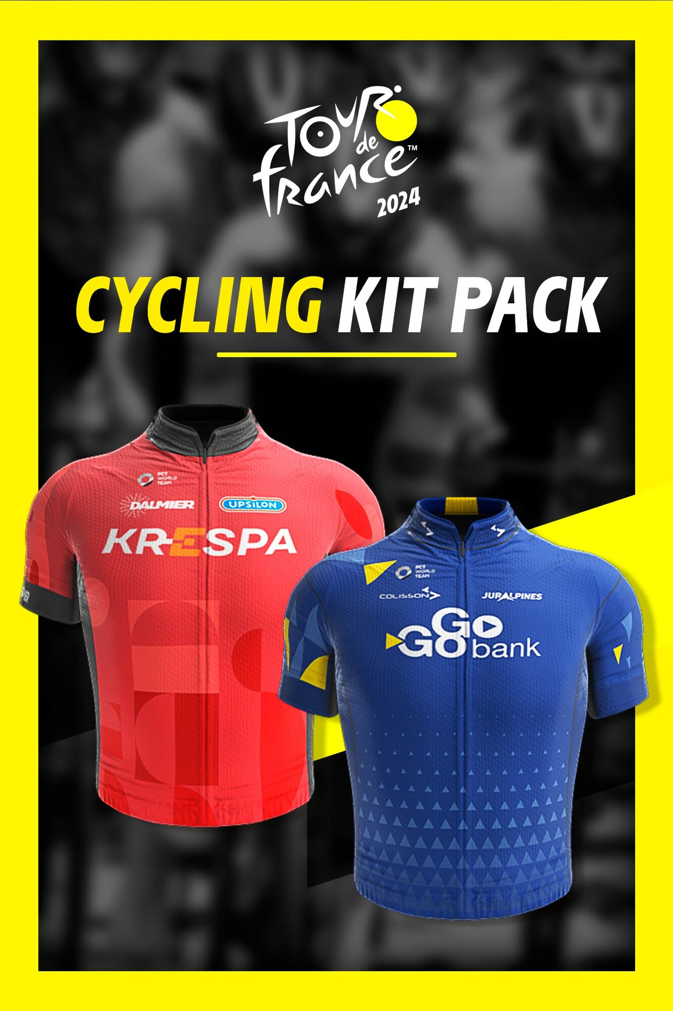 Tour de France 2024 - Cycling Kit pack — для Xbox · нужна базовая игра · Xbox Series X|S · цифровой ключ