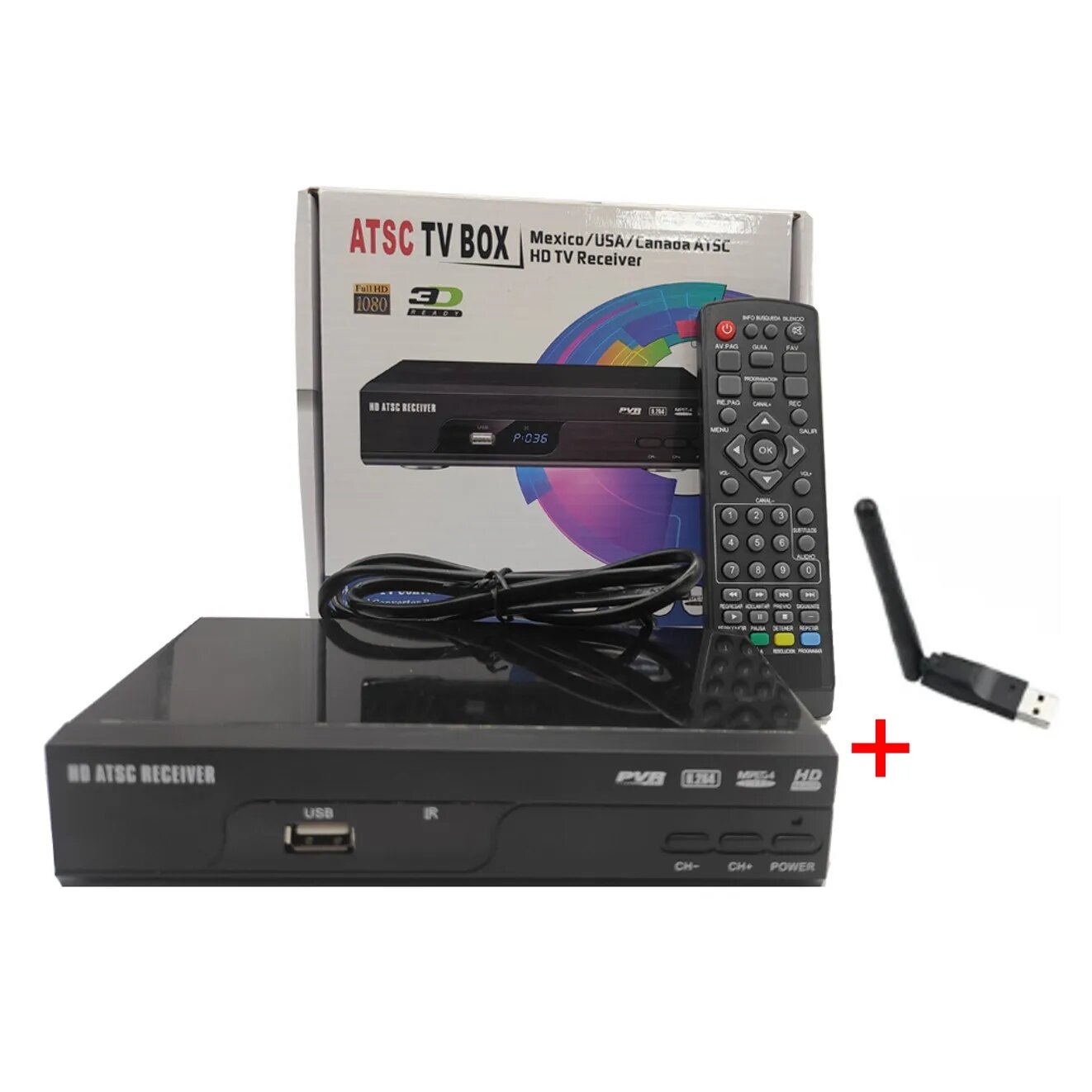 Slimy ATSC ТВ-тюнер 1080P With Wifi