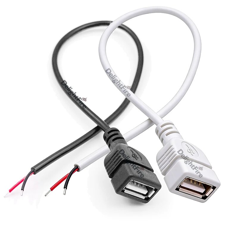 USB кабель 30см, белый — фото 1