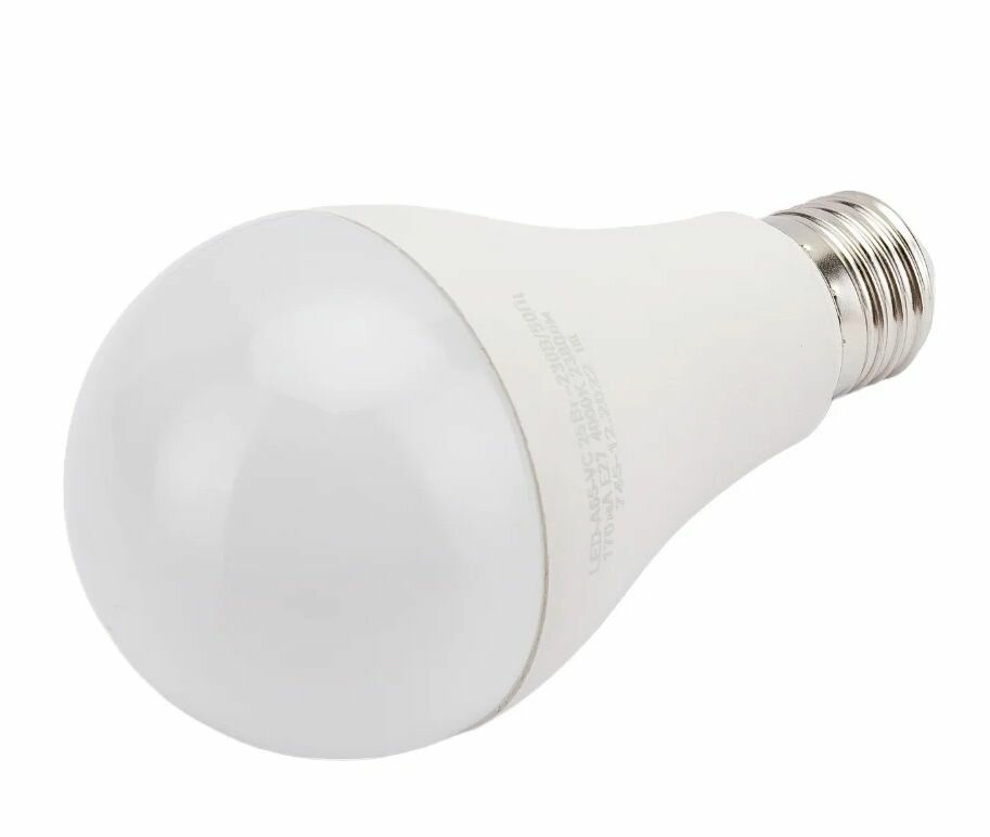 IN HOME Лампа светодиодная LED-A65-VC , 25Вт 230В, Е27 4000К, 2250Лм , Холодный свет