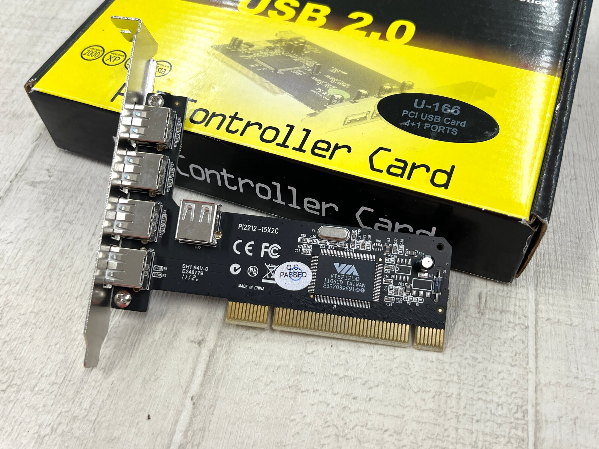 USB контроллер St-Lab U-166 PCI