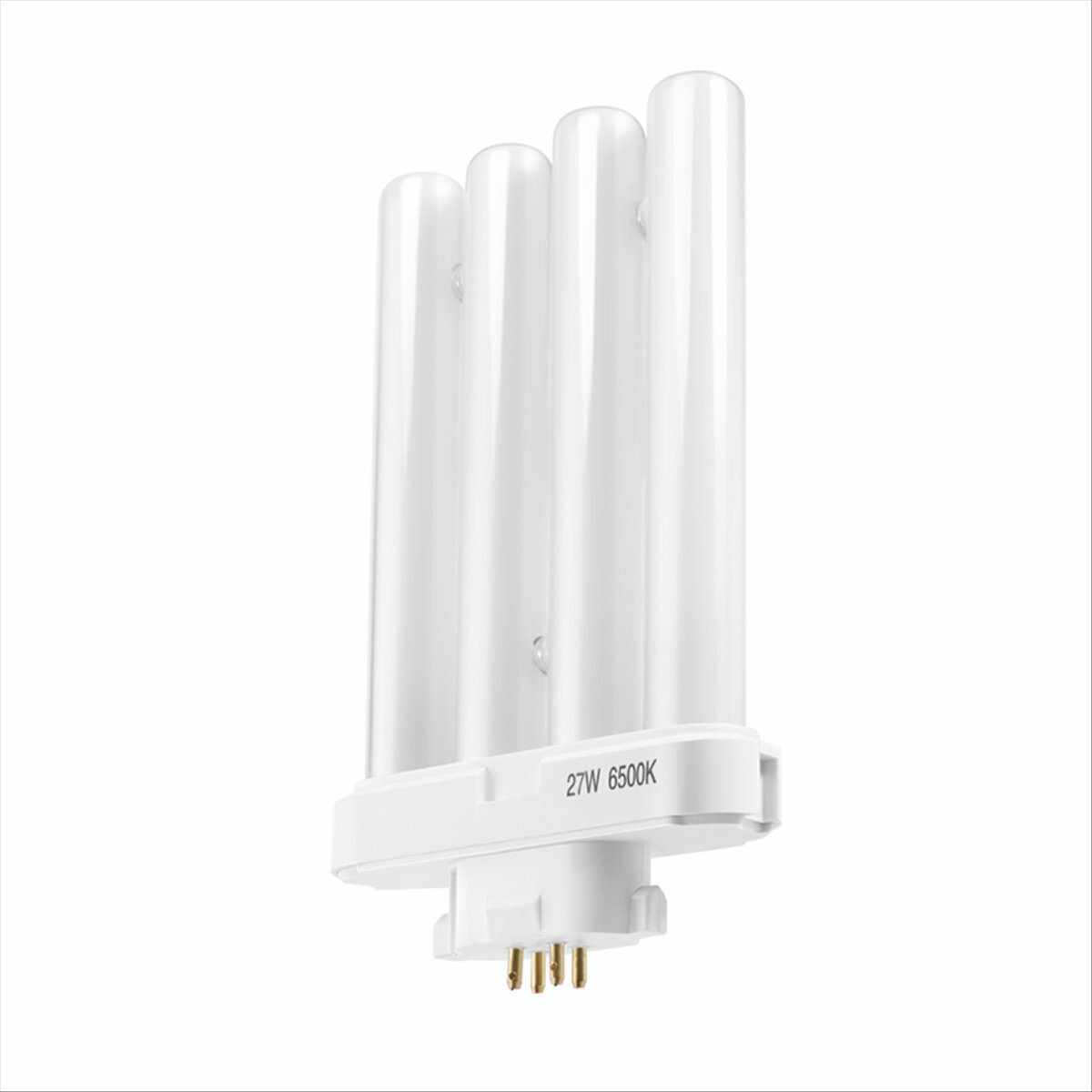220V 27W 4-контактный ряд 6500K Double-H Quad Tube Компактная люминесцентная лампа Лампа накаливания