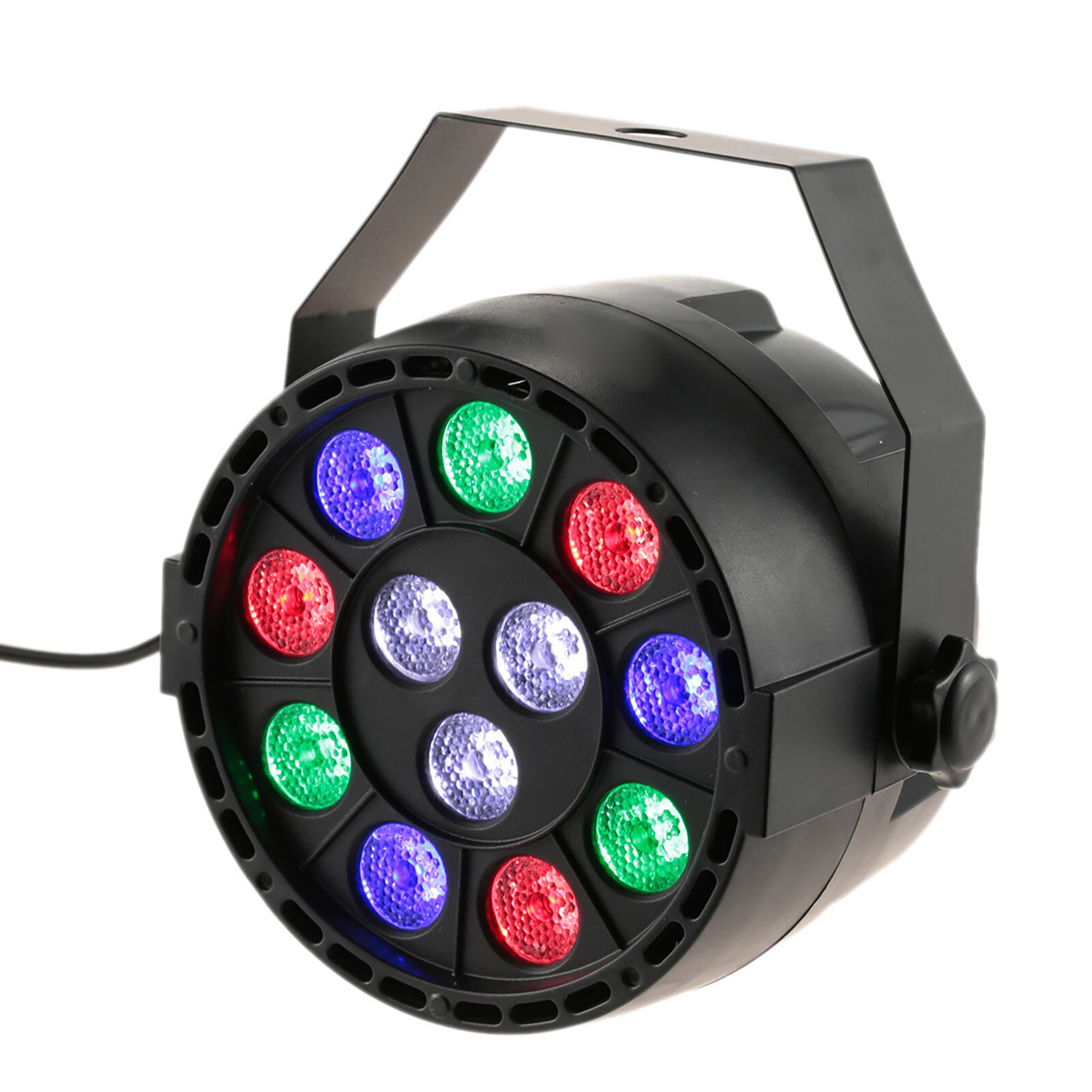 DMX-512 RGBW светодиод высокой мощности сценический PAR свет стробоскоп профессиональный 8-канальный вечерние диско-шоу 30 Вт переменного тока 90-240 В