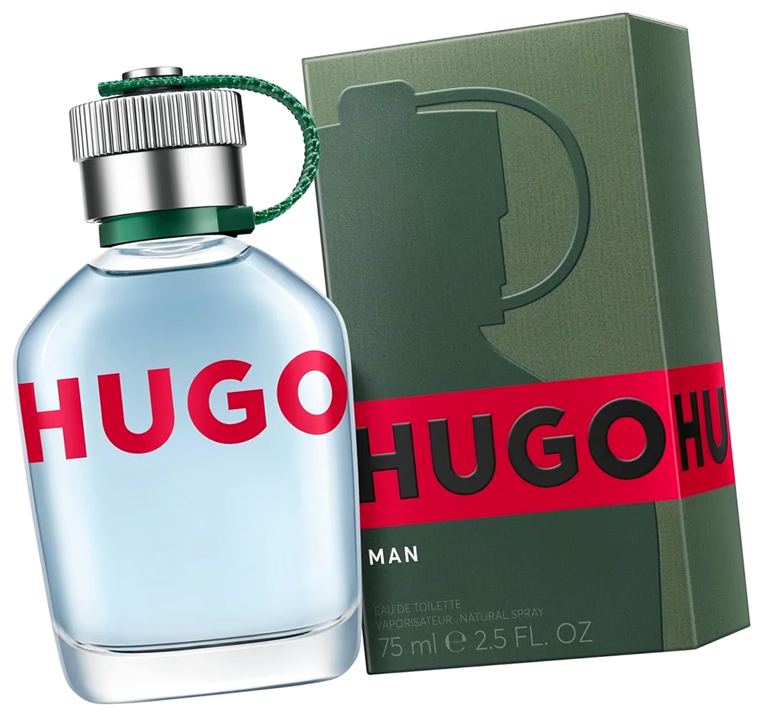Мужской парфюм Хуго Мен 75 мл - Hugo Boss Hugo Man / Зеленый Edt